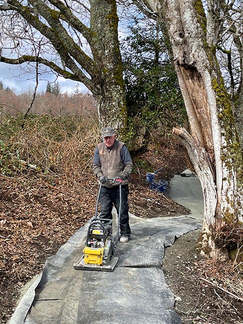 Trail Update: Trail side restoration and gravel capping – Skagit Trail ...