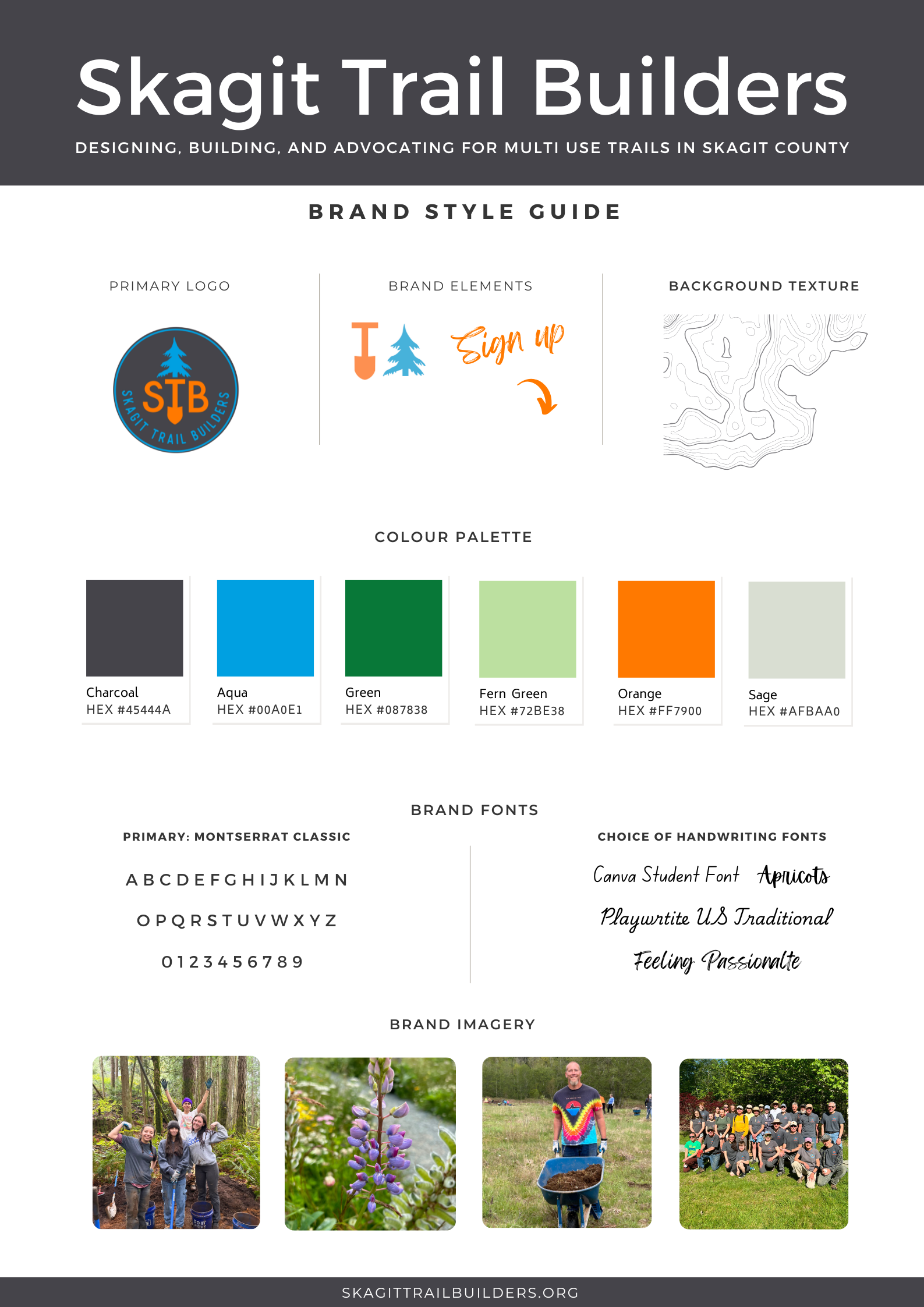 Brand Guidelines – Skagit Trail Builders